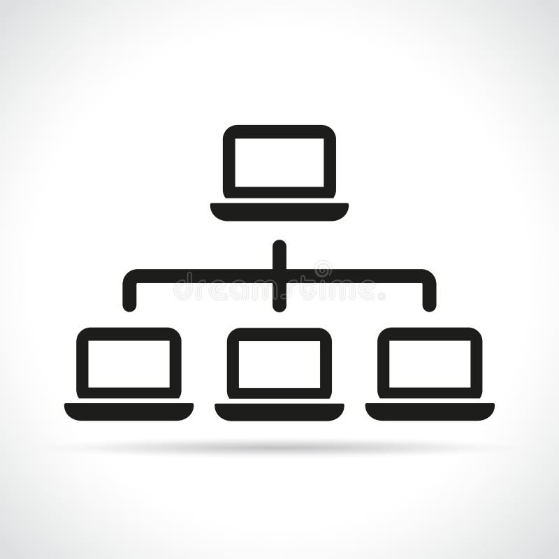 Vector Teleworking Symbol Icon Design Stock Vector - Illustration of ...