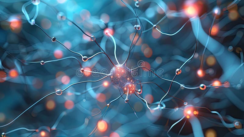 Illustration: Neural Network Development Stock Illustration ...