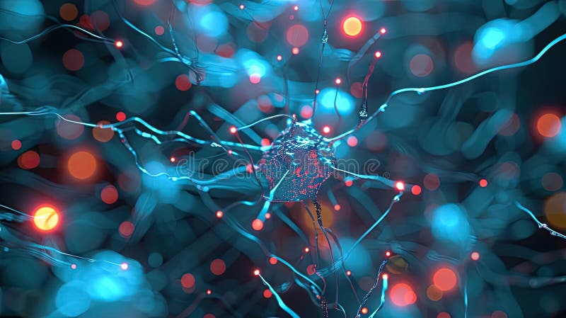 Illustration: Neural Network Development Stock Illustration ...