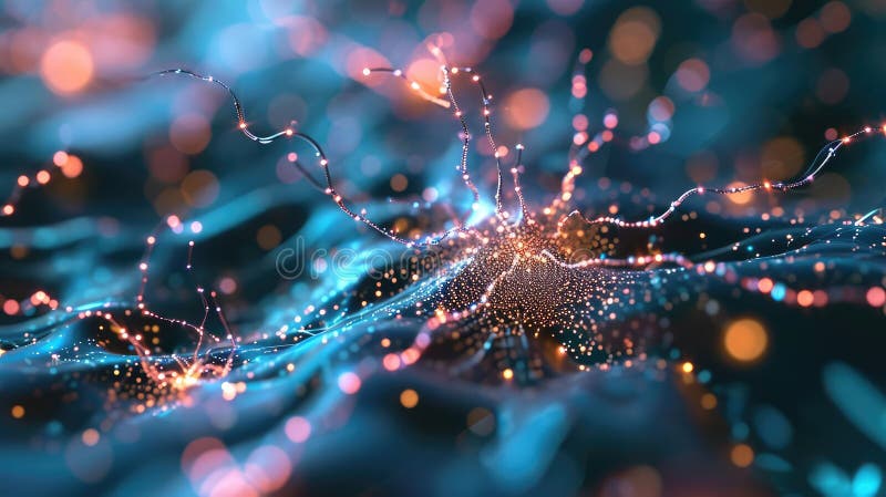 Illustration: Neural Network Development Stock Image - Image of mind ... Illustration: Neural Network Development Stock Image - Image of mind ...