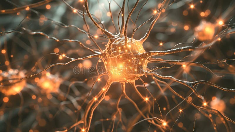Illustration Neural Network Development Stock Image Image Of Idea Artificial 302439457