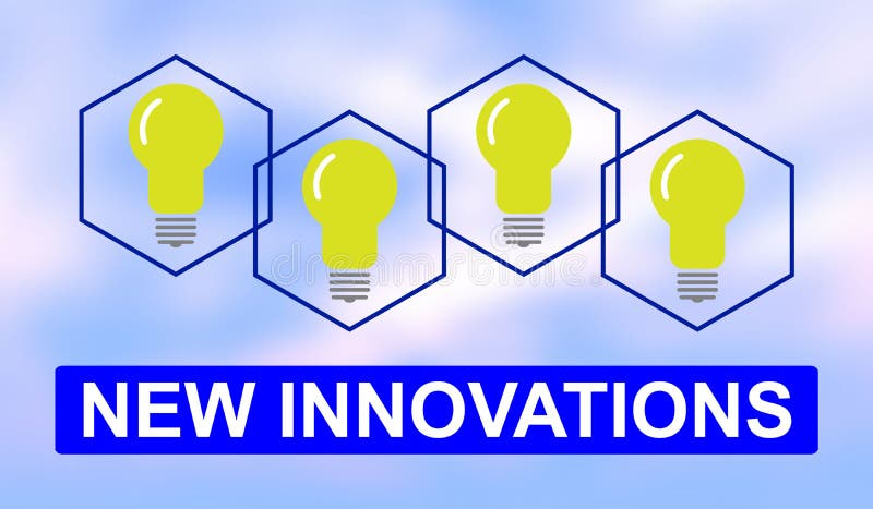 Concept of new innovations stock illustration. Illustration of business ...
