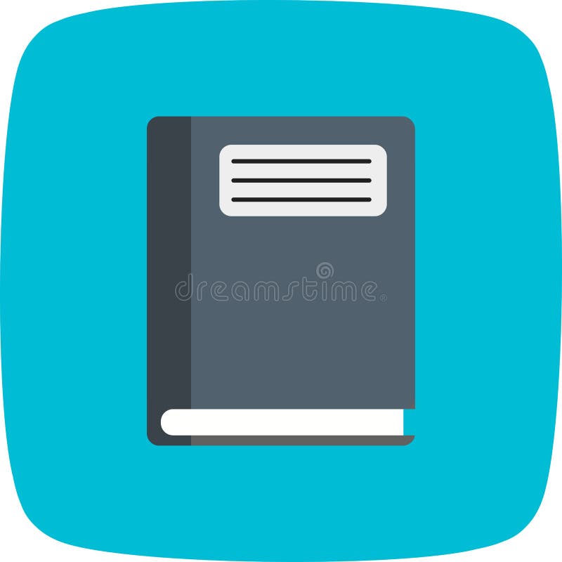 Illustration Notebook Icon for Personal and Commercial Use. Stock ...