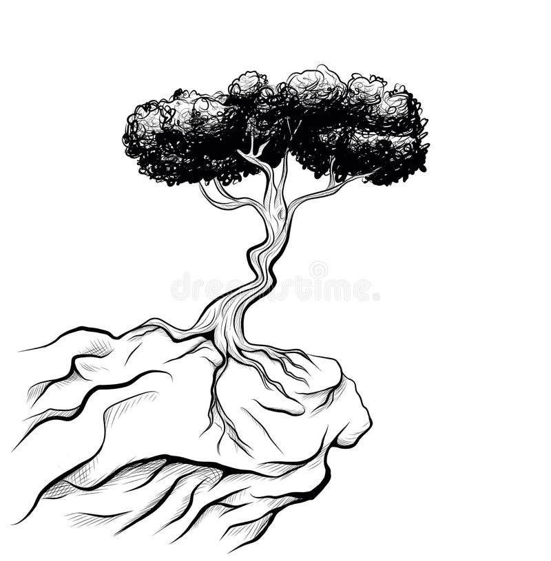 Gnarled Tree Stock Illustrations – 281 Gnarled Tree Stock Illustrations ...