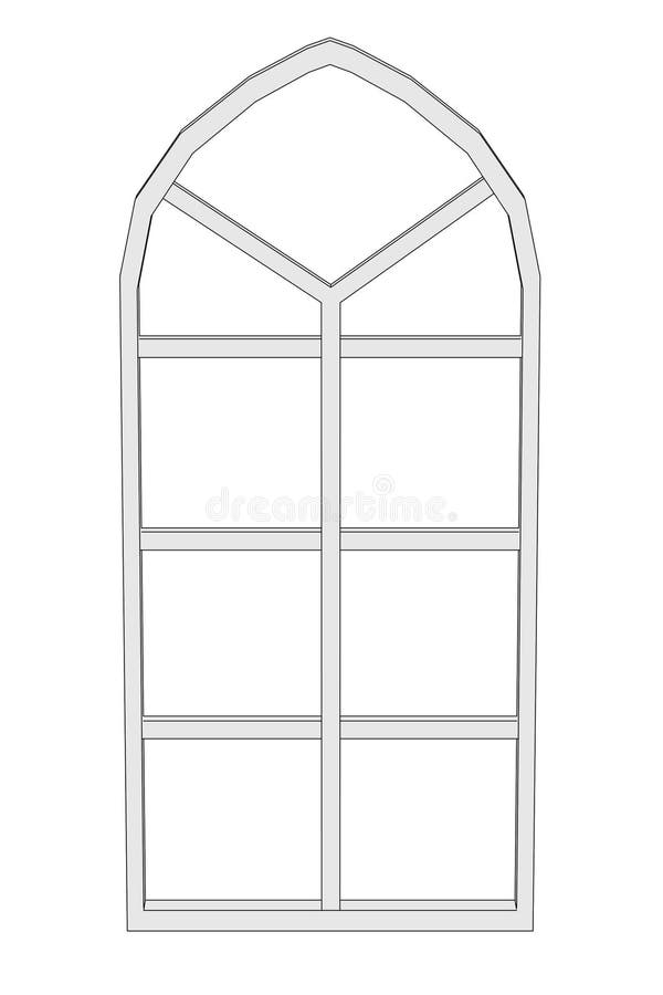 Window stock illustration. Illustration of glass, household - 12839839