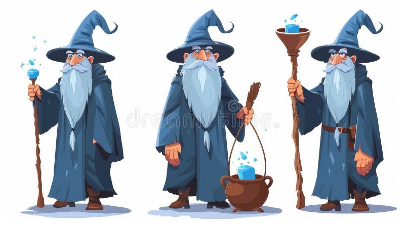Witch Holding Broom Pot Stock Photos - Free & Royalty-Free Stock Photos ...