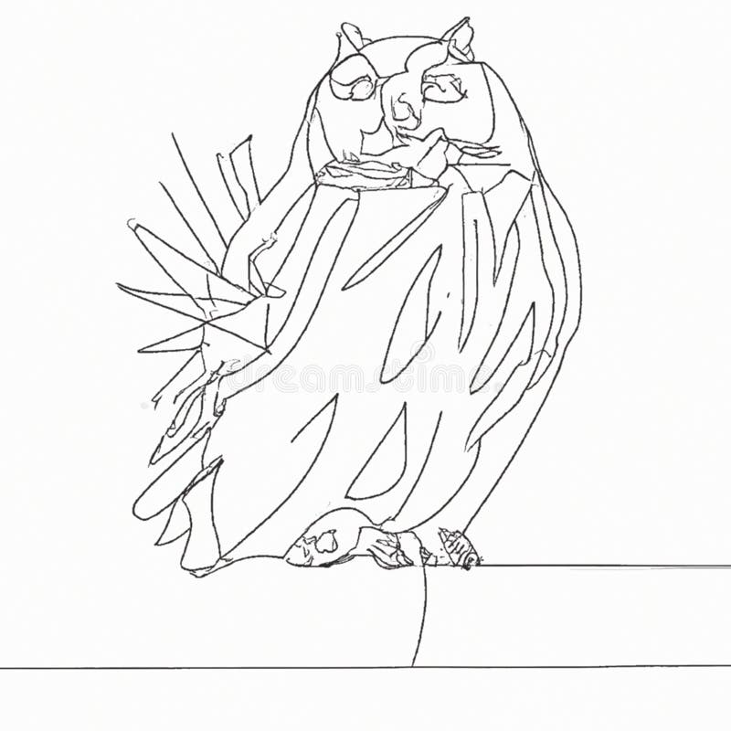 Doodle Drawing Illustrative Sketch of an Own on a White Background ...