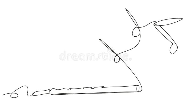 Piccolo Outline Stock Illustrations – 111 Piccolo Outline Stock ...