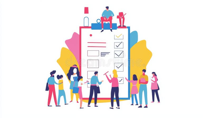 An Illustration of an Online Checklist Survey and Customer Experience ...