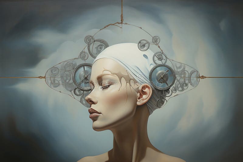 Illustration of Overthinker S Mind, Symbolizing the Never-ending Cycle ...