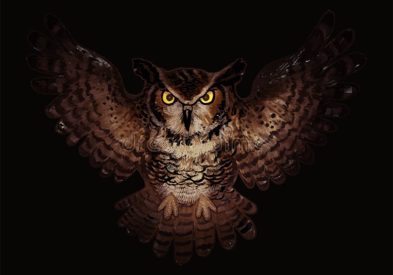 Fierce Owl Stock Illustrations – 118 Fierce Owl Stock Illustrations ...