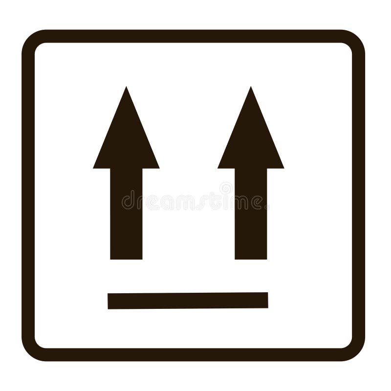 Illustration of Packing Symbol on Background Stock Illustration ...