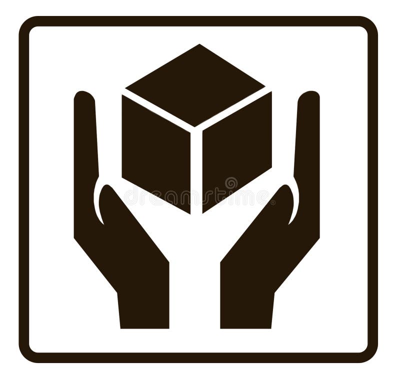 Illustration of Packing Symbol on Background Stock Illustration ...