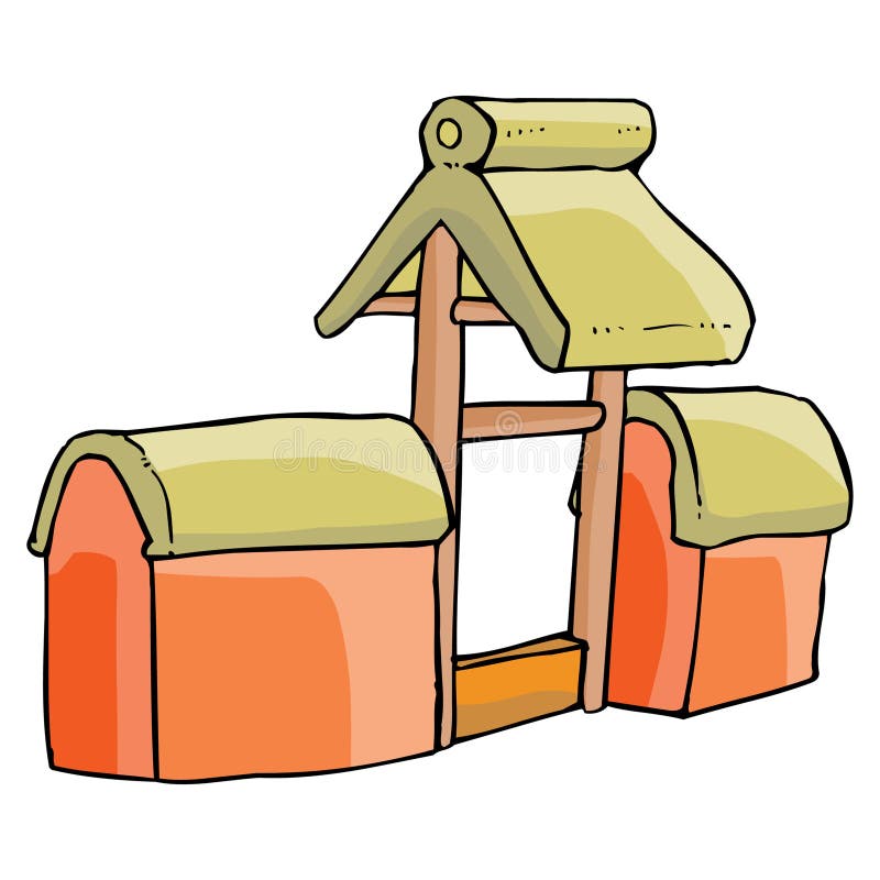 Illustration and Painting stock illustration. Illustration of gate ...