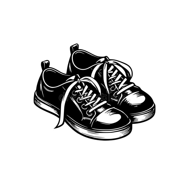 Illustration Of A Pair Of Shoes Stock Illustration Illustration Of Element Icon 324008580