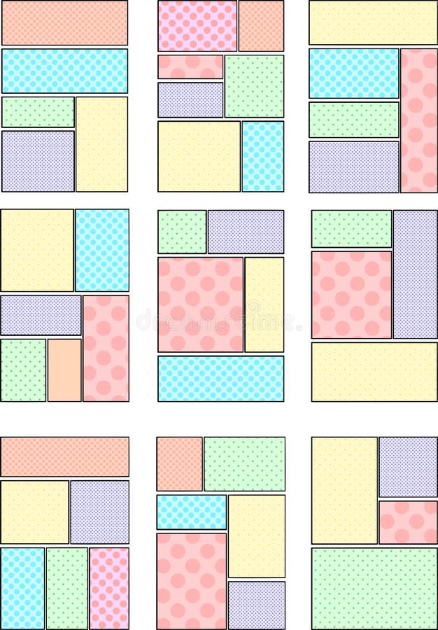 Illustration of a Cartoon Frame Outline with Comic Balloon Stock Vector ...