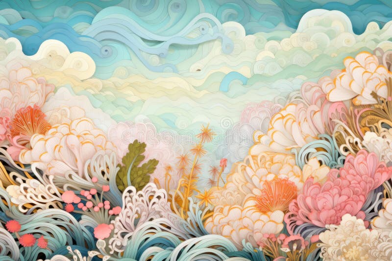 Illustration Paper Background Stock Photo - Image of style, background ...