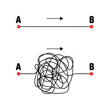 Shortest Path Stock Illustrations – 335 Shortest Path Stock ...