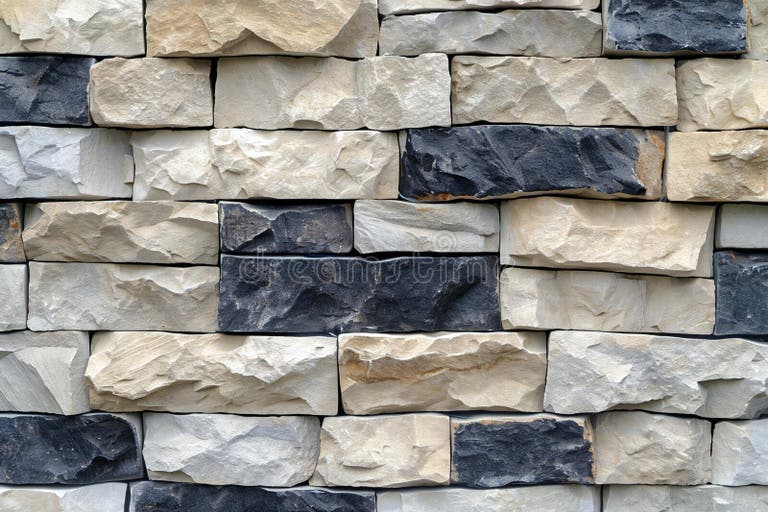 Pattern of Decorative Slate Stone Wall Surface for Background and ...