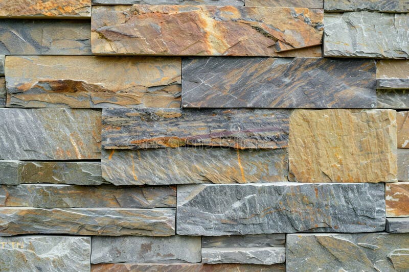 Pattern of Modern Style Design Decorative Slate Stone Wall Surface Part ...