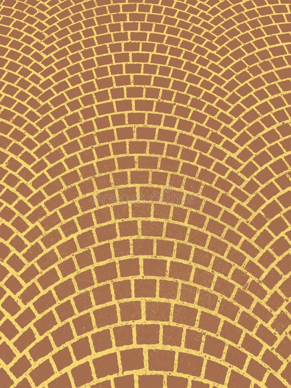 Illustration of Pavement Texture in Brown Color Stock Image - Image of ...