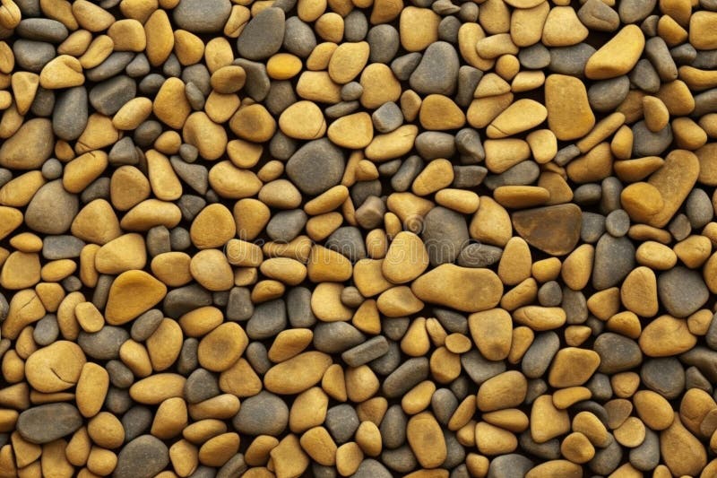 Pile of Pebbles, Seamless Texture Stock Illustration - Illustration of ...