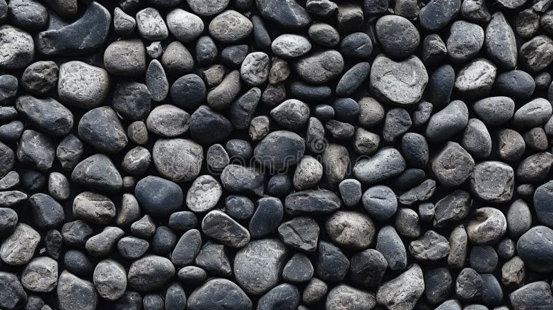 Pebble Stone Texture Background, Pile of Pebbles Stock Illustration ...
