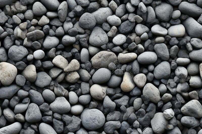 Background of Pebbles, Seamless Texture, Tile Ready Stock Illustration ...