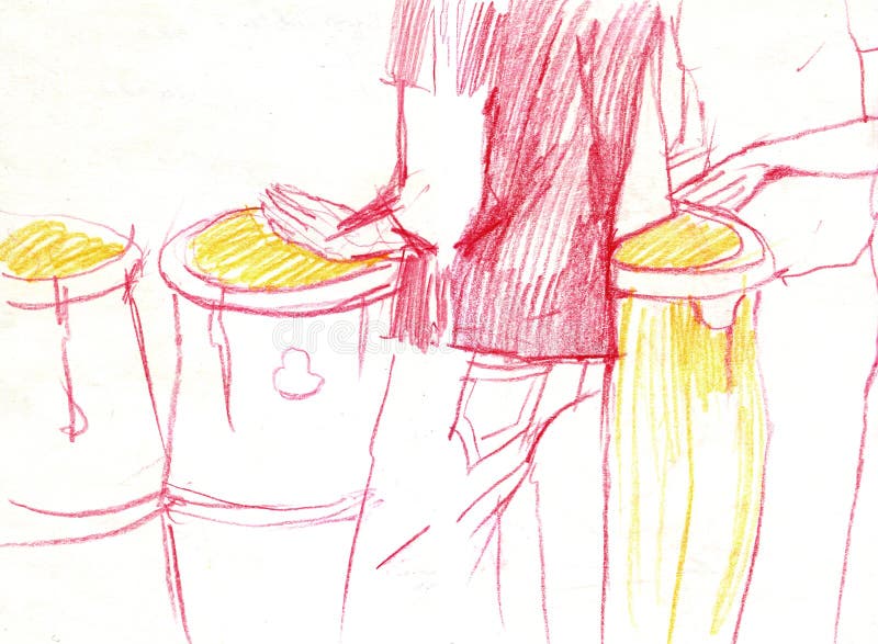 Congas Playing Silhouettes Stock Illustrations – 29 Congas Playing ...