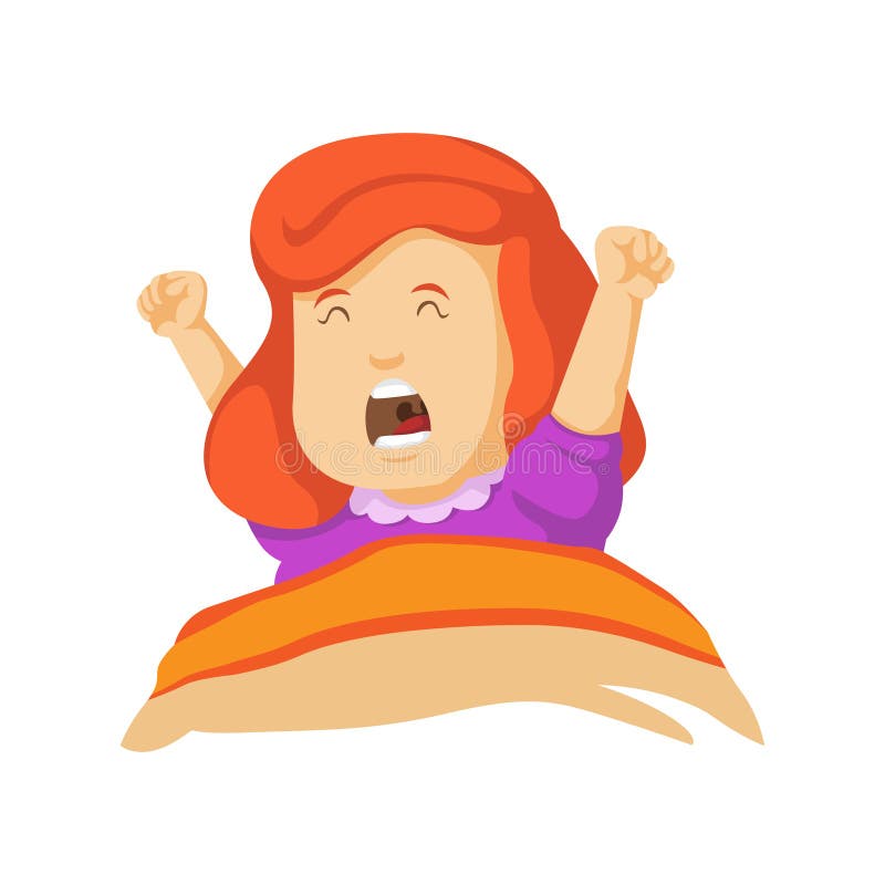 Illustration of People Waking Up Stock Illustration - Illustration of ...