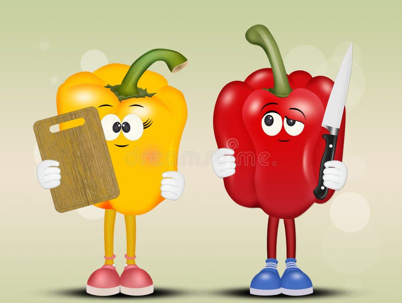 Illustration of Pepperoni Pizza on White Background Stock Illustration ...