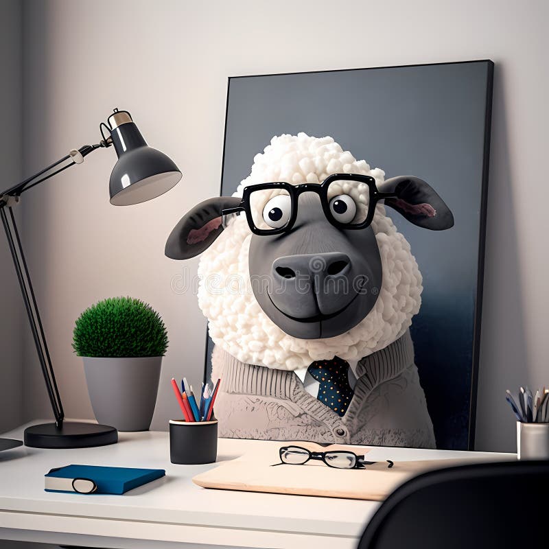 Illustration of a Person with a Computer Illustration of a Person with ...