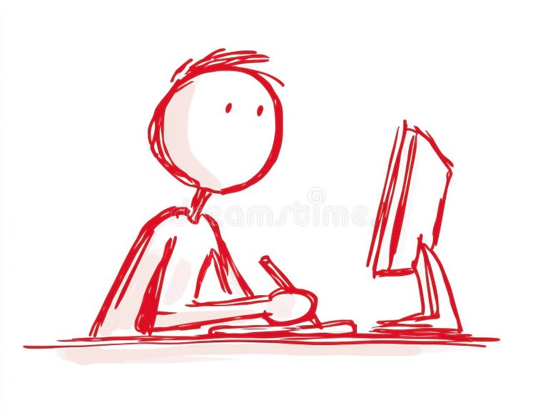 Person Graphic Drawing Stock Illustrations – 295,924 Person Graphic ...