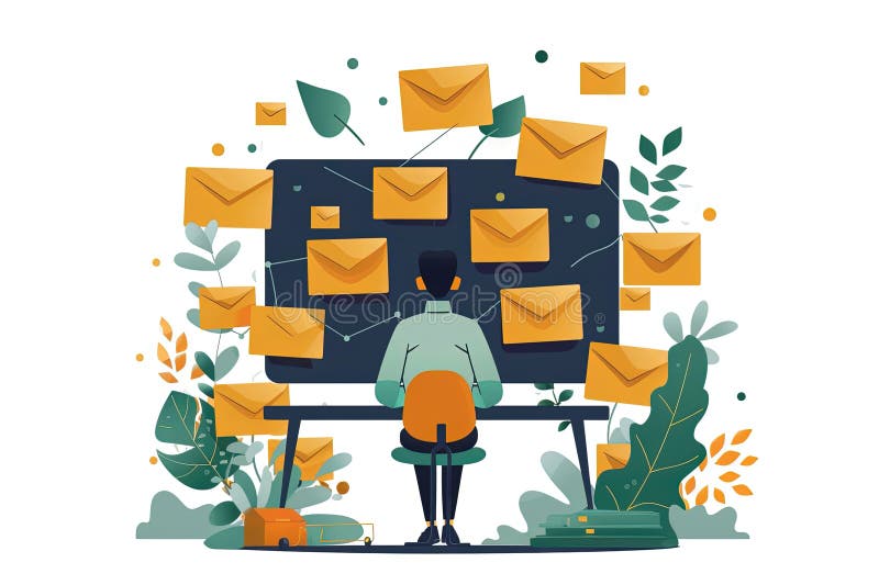 Email Writing Stock Illustrations – 14,200 Email Writing Stock ...
