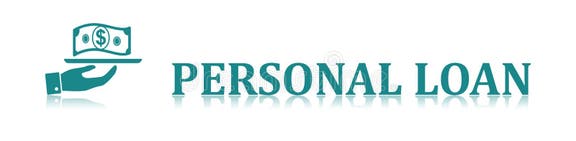 Concept of personal loan stock illustration. Illustration of house ...