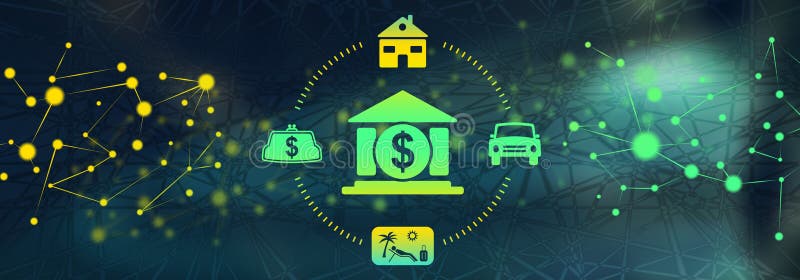 Concept of personal loan stock illustration. Illustration of investment ...