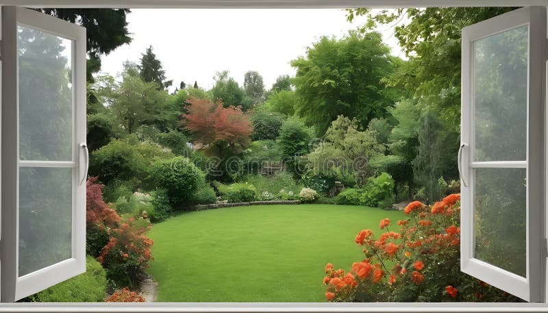 Perspective from the Garden Window in High Definition HD Photography ...