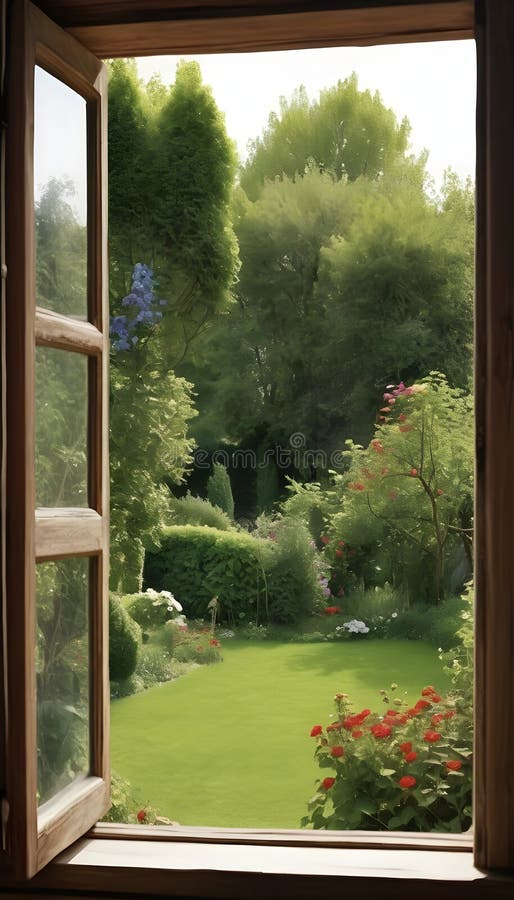 Perspective from the Garden Window in High Definition HD Photography ...