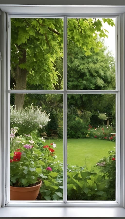 Perspective from the Garden Window in High Definition HD Photography ...