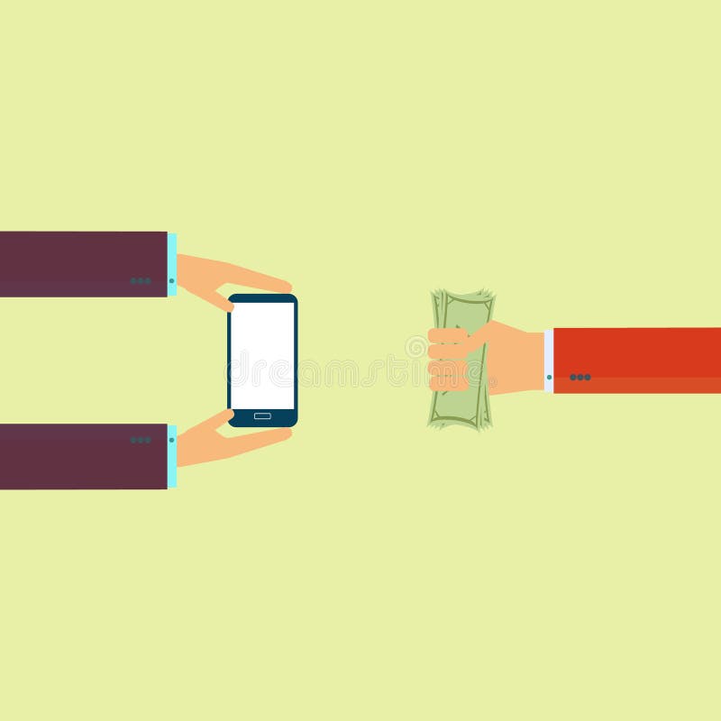 Illustration Phone Beautiful Stock Vector - Illustration of mobile ...