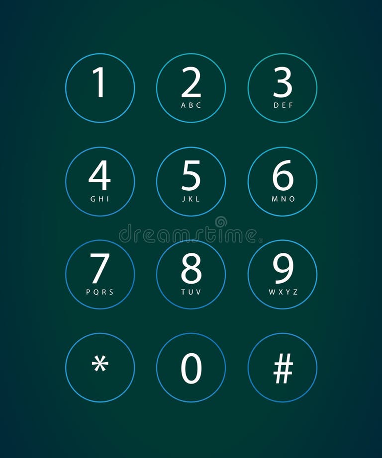 Phone Keypad Stock Illustrations – 7,058 Phone Keypad Stock ...