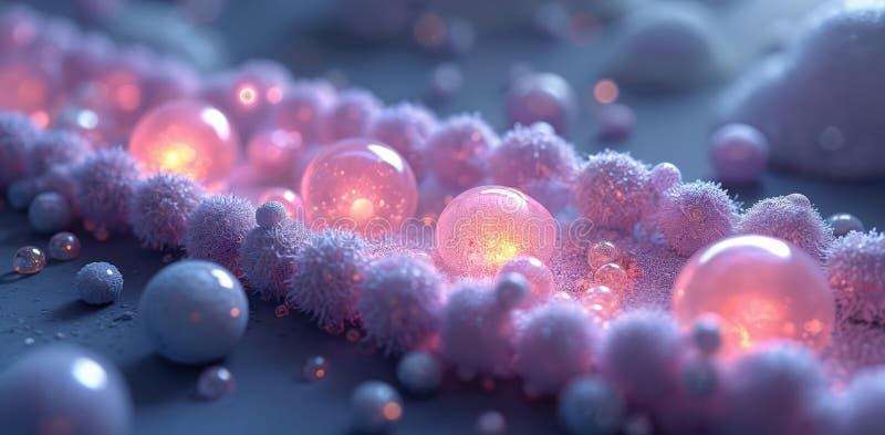 Illustration Phospholipid Bilayer Structure, Cross-section View of Cell ...
