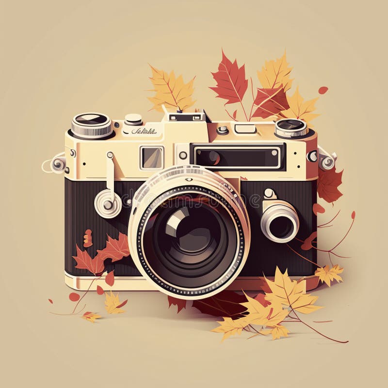 Illustration, Photo Camera, Generative Ai Stock Illustration ...