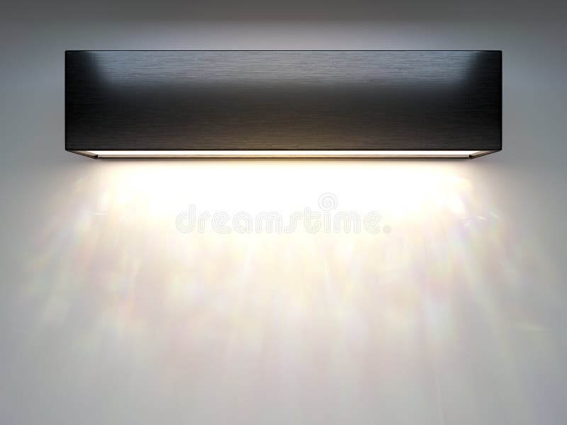 Innovative Interior Light Emitting Colored Caustic Lights on a White ...