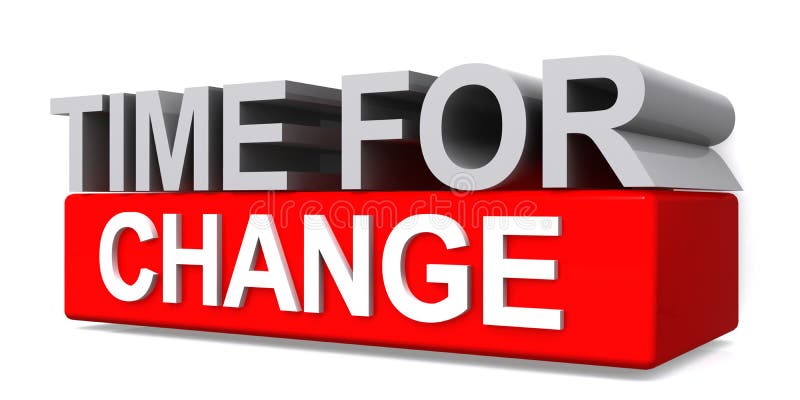 Time for change stock illustration. Illustration of background - 38994007