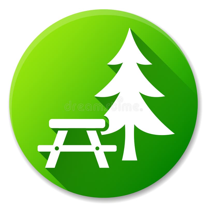 Picnic Table Tree Icon Stock Illustrations – 438 Picnic Table Tree Icon ...