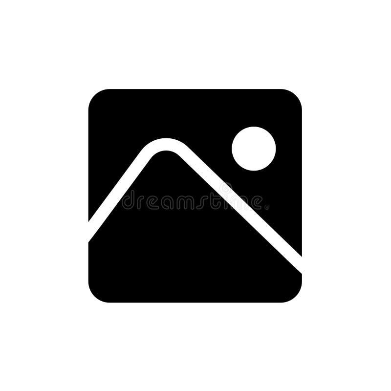 Illustration, Picture - Simple Vector Icon Stock Vector - Illustration ...