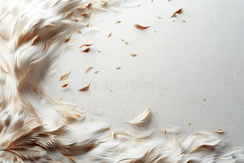 Illustration of Pile of Small Sand Particles on a White Background ...