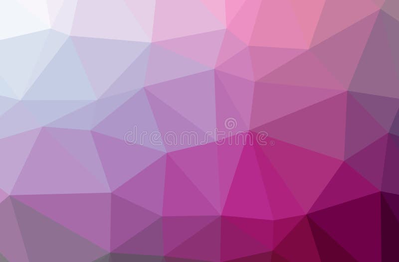 Illustration of Pink Abstract Polygon Nice Multicolor Background. Stock ...