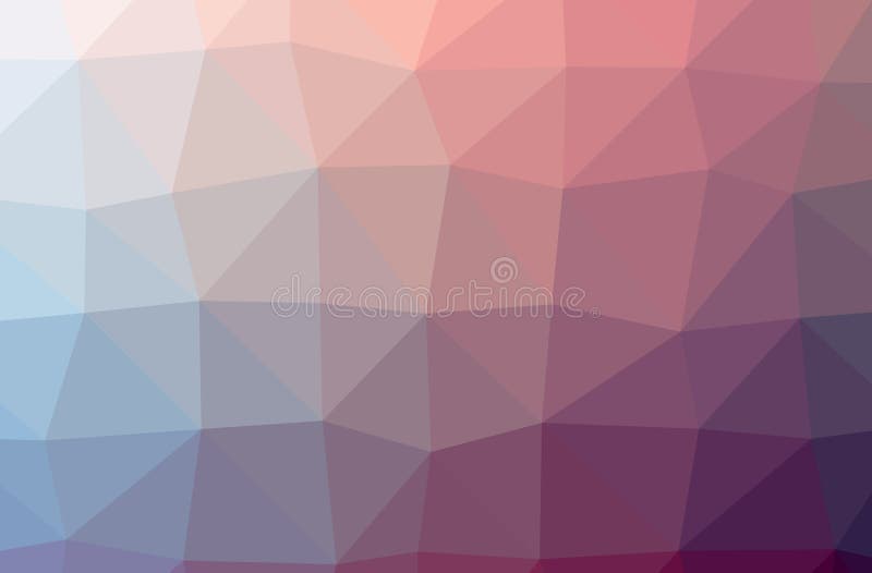 Illustration of Pink Abstract Polygonal Elegant Multicolor Background ...